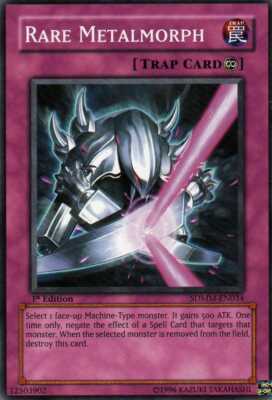 Rare Metalmorph - SDMM-EN034 - Common - 1st Edition x3 - Near Mint | eBay