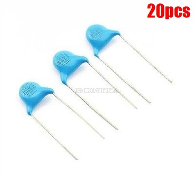 20Pcs 2200Pf 222M 400Vac ±20% Ac Class Y Capacitor Ic New qc | eBay