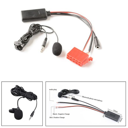 For Mercedes Benz AUX Wireless Bluetooth 5.0 Audio Cable Adapter ...