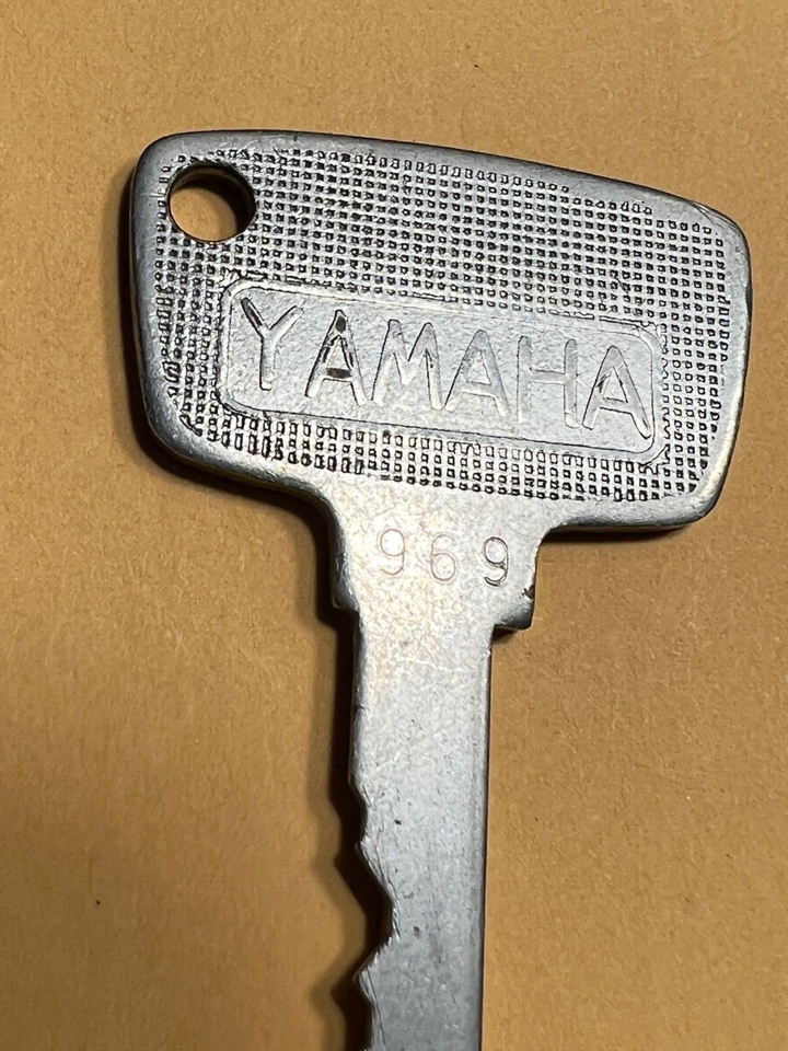 NOS YAMAHA MOTORCYCLE KEY GENUINE JAPAN ORIGINAL OEM PRE CUT # 969 | eBay