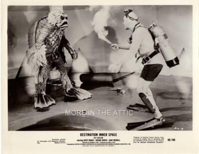 DESTINATION INNER SPACE ORIGINAL VINTAGE MONSTER CREATURE 60'S SCI FI ...
