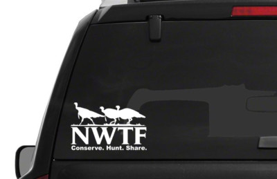 NWTF LOGO National Wild Turkey Federation Pro 2a Hunting NRA Vinyl ...