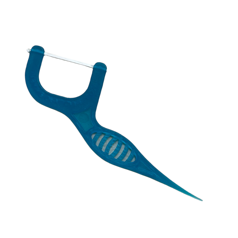 Piksters Monofilament Supagrip Flosser and Toothpick, Pack of 50 Floss ...