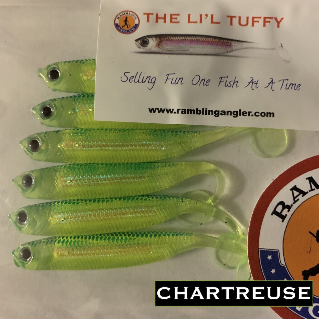 Bait made for crappie, bass and speckled trout The Li'L TUFFY Swimbait ...