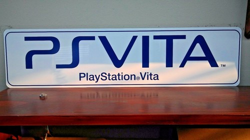 PS VITA Logo PVC Sign 6" x 24" | eBay