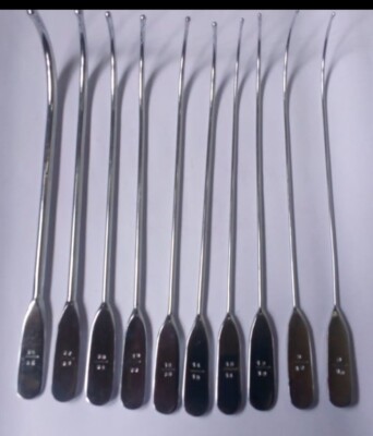 Clutton Urethral Sound Male Dilator 10 pc Set Urology Instrument ...
