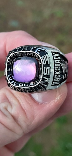 2004 Wossman High School Track State Champions Championship Ring W/BOX ...
