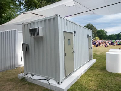 Restroom shipping container Conex Portable bathroom | eBay