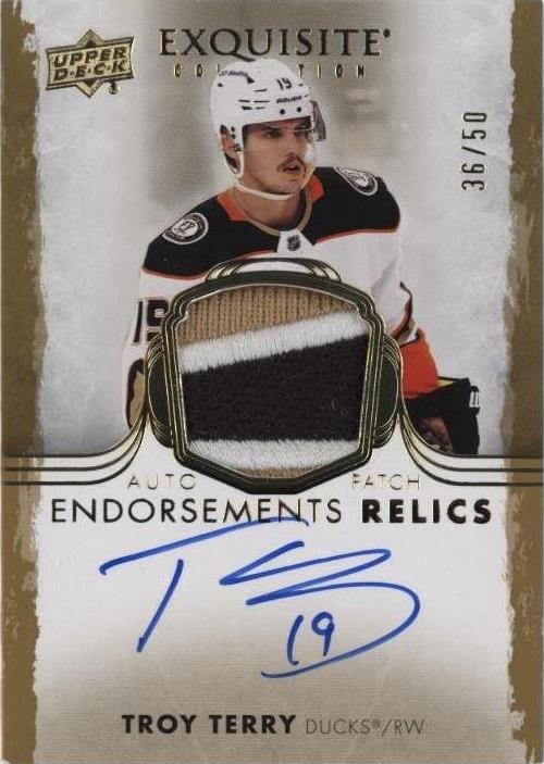 2021-22 Upper Deck The Cup - Exquisite Collection Endorsement Relics ...
