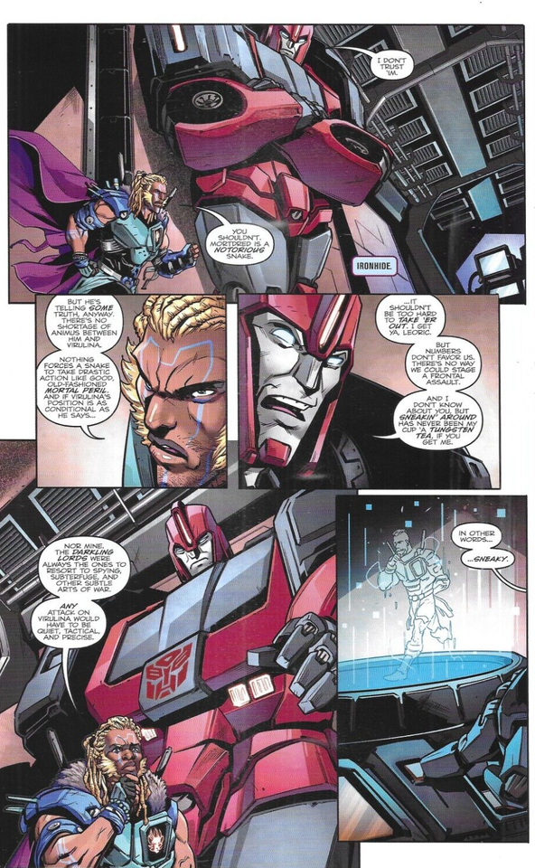 Transfomers Visionaries Comic 3 First Print Cover A Fico Ossio 2018 ...