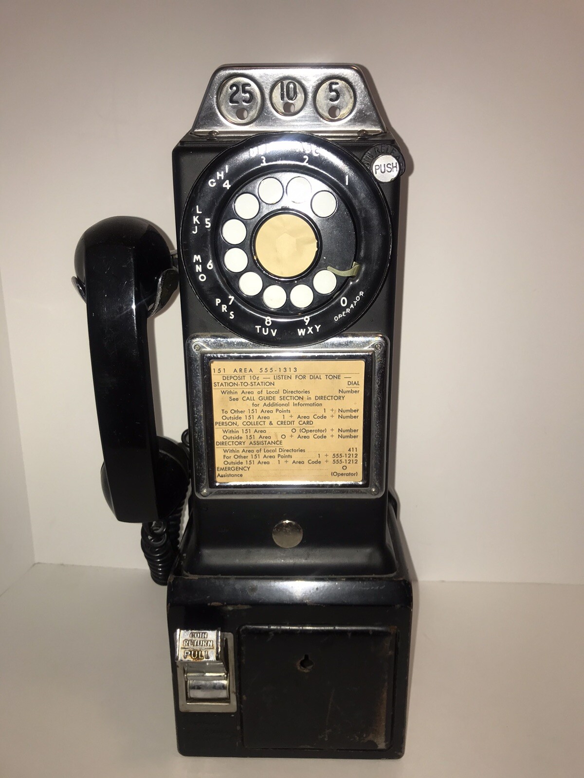 Old Pay Telephones