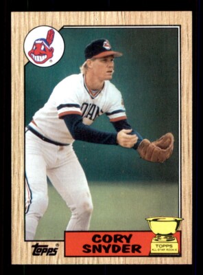 1987 Topps Baseball #192 Cory Snyder NM or better *cc1 | eBay