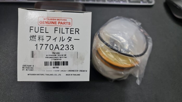 1770A233 Mitsubishi OEM Genuine FUEL FILTER | eBay