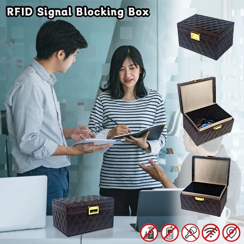 Car Signal Blocker Anti-Theft Box Key Protector Radiation-proof Auto ...