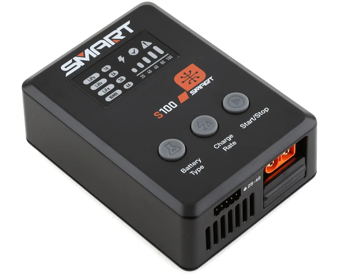 Spektrum RC S100 DC/USB 4S LiPo Smart Charger [SPMXC2090] | eBay