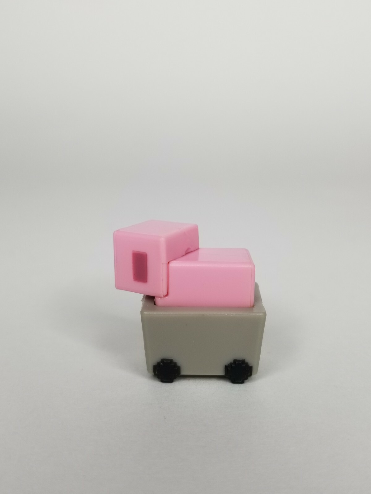 Minecraft Pig Cart Mini Figure Mattel Mojang | eBay