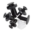 100pcs 6 sizes Auto Car Door Fender Bumper Push Plastic Rivets Retainer ...