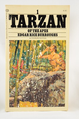 The Tarzan Novels of Edgar Rice Burroughs Vol 1-24 Ballantine Paperback ...