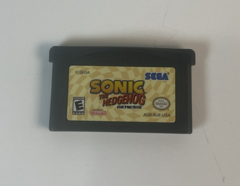 Sonic the Hedgehog: Genesis GBA 2006 Cartridge, Box Tested | eBay