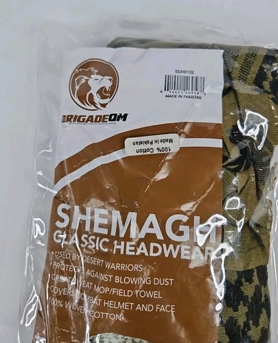 BrigadeQM Shemagh Traditional Desert Headdress Cotton Headwear Scarf ...