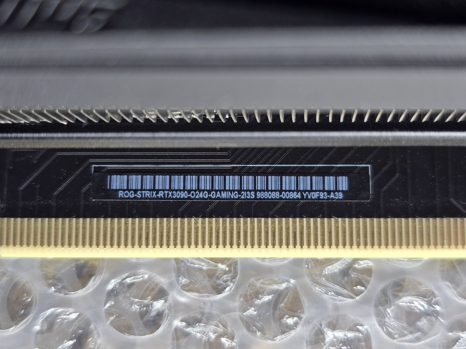 ASUS ROG STRIX GEFORCE RTX 3090 OC 24GB GDDR6X GRAPHICS CARD / KRITICAL ...