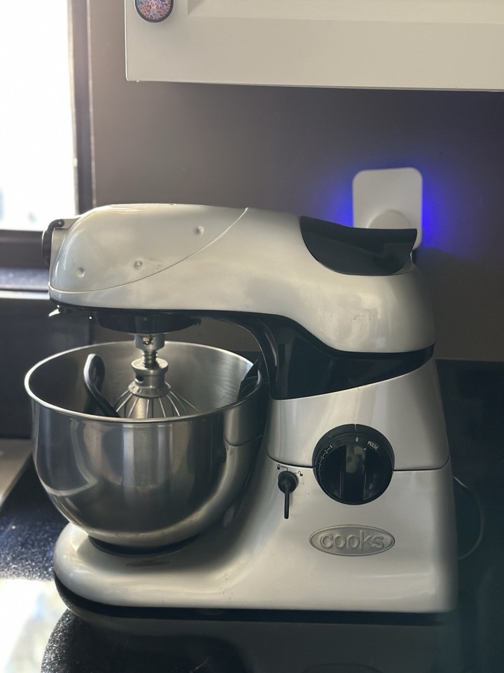 Cooks Commercial Silver Kitchen Stand Mixer SM248 complete with ALL ...