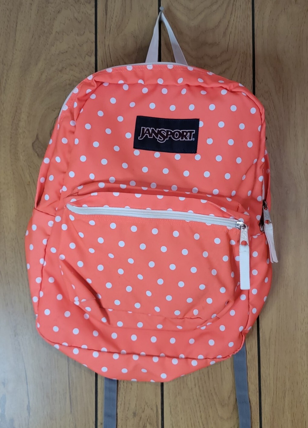 Jansport Superbreak Backpack Tahitian Orange and Whit… - Gem