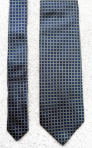 T. M. LEWIN 100% SILK TIE HANDMADE HIGHEST QUALITY CHECKED FORMAL | eBay