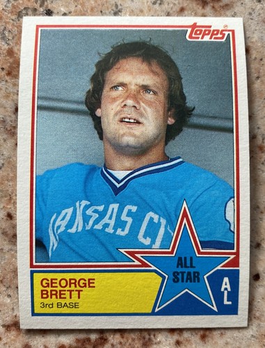 1983 Topps Baseball 388 George Brett - AL All-Star Kansas City Royals ...