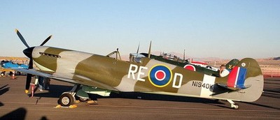 Jurca MJ.100 Spitfire MK9EX Military MJ100 Aircraft Wood Model Free ...