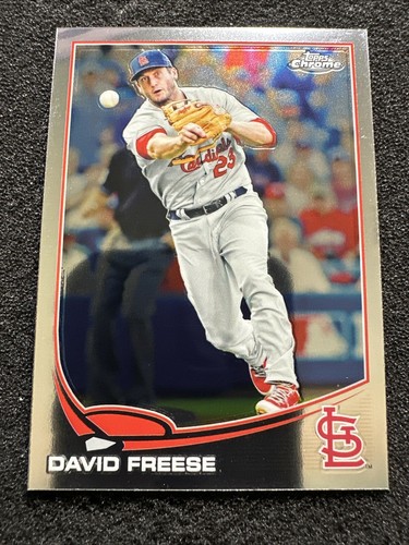 DAVID FREESE #135 2013 Topps Chrome Baseball St. Louis Cardinals | eBay
