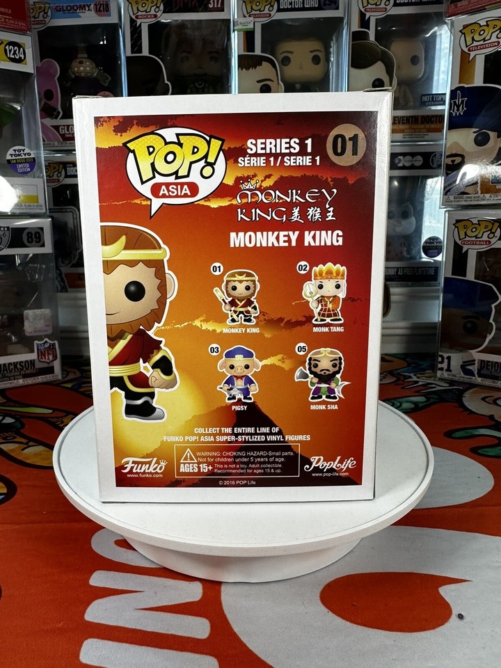 Funko POP! Monkey King #01 (Convention Exclusive 2016) Free Protector ...