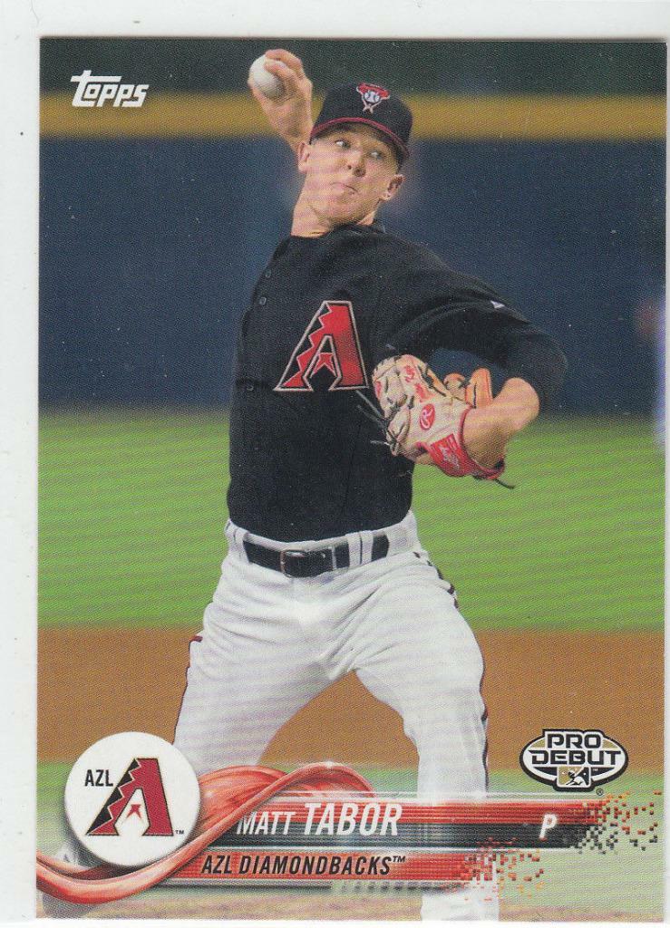 2018 TOPPS PRO DEBUT - MATT TABOR | eBay