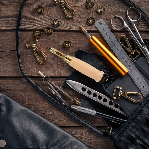 6 Pcs DIY Punch Set Hollow Puncher Tool Alloy Steel for Canvas | eBay ...
