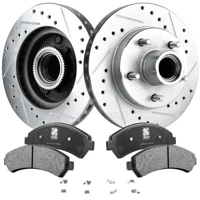 Front Brake Disc Rotors and Pads Kit For Chevy S10 Pickup GMC Sonoma ...