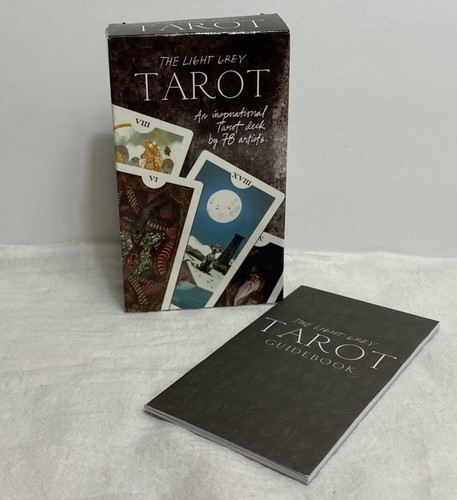 Light Grey Tarot Deck ~78 Cards + Booklet ~Original Limited Edition ...