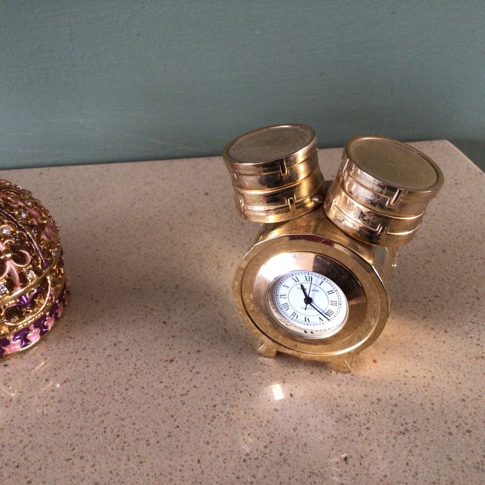 Miniature Clock Collection of 4 Clocks tested and working | eBay UK
