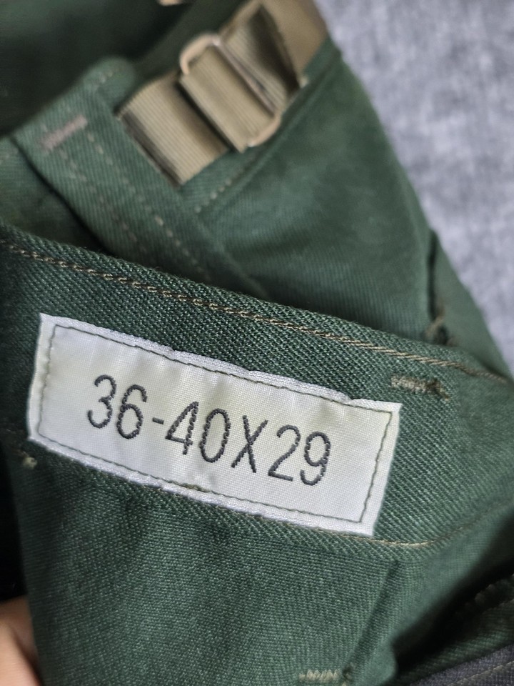 Vintage US Forest Service Pants Mens 36-40x29 Green FR Aramid Wildland ...