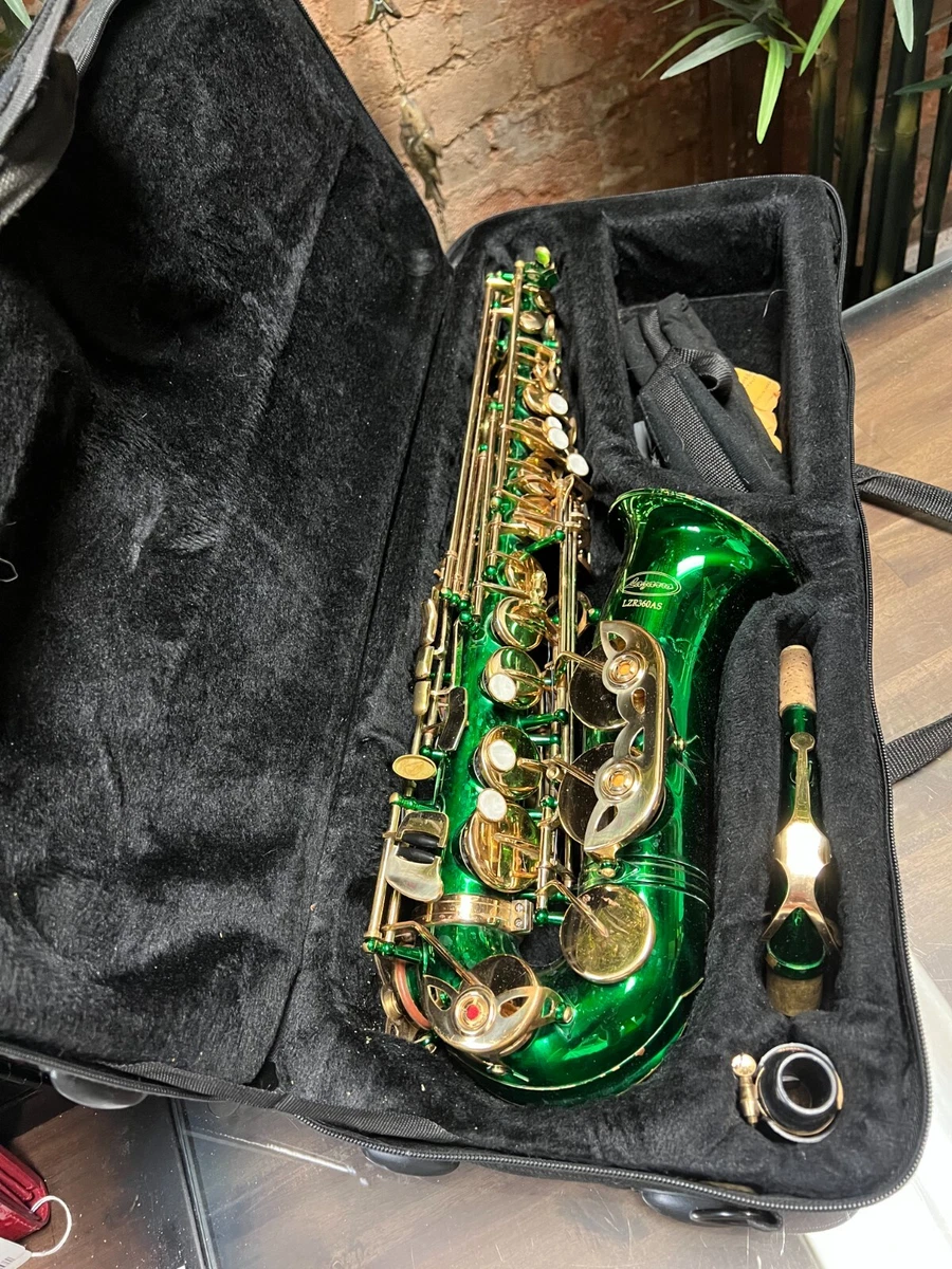 Lime Green Saxophone
