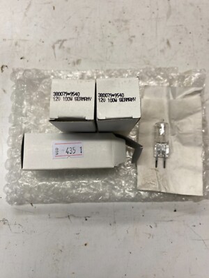 3 Lot 100w Germany 380079*9540 12v Halogen Projection Lamps Philips ...