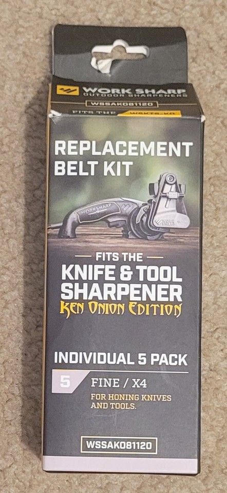 Work Sharp Knife Sharpener + 4 Replacement Belts | eBay