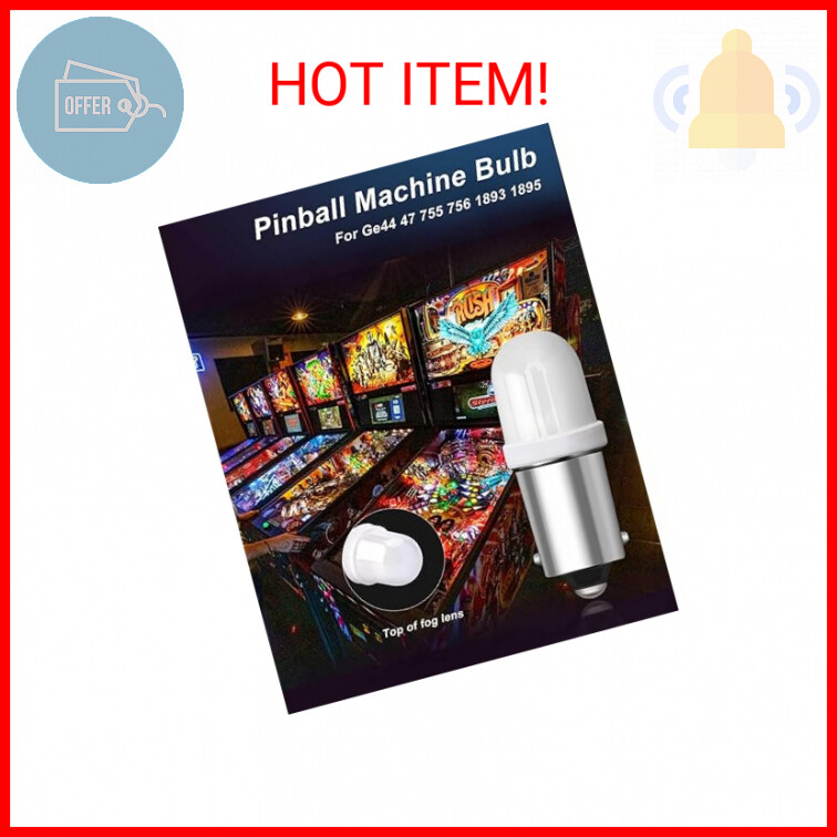 Keiurot GE44 47 Bulb 755 756 1893 1895 1847 Bulb BA9S DC AC 6.3V 6V ...