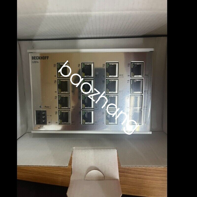 1PCS new Unpacking CU2016 BECKHOFF 16 Port Ethernet Switch DHL or FedEX ...