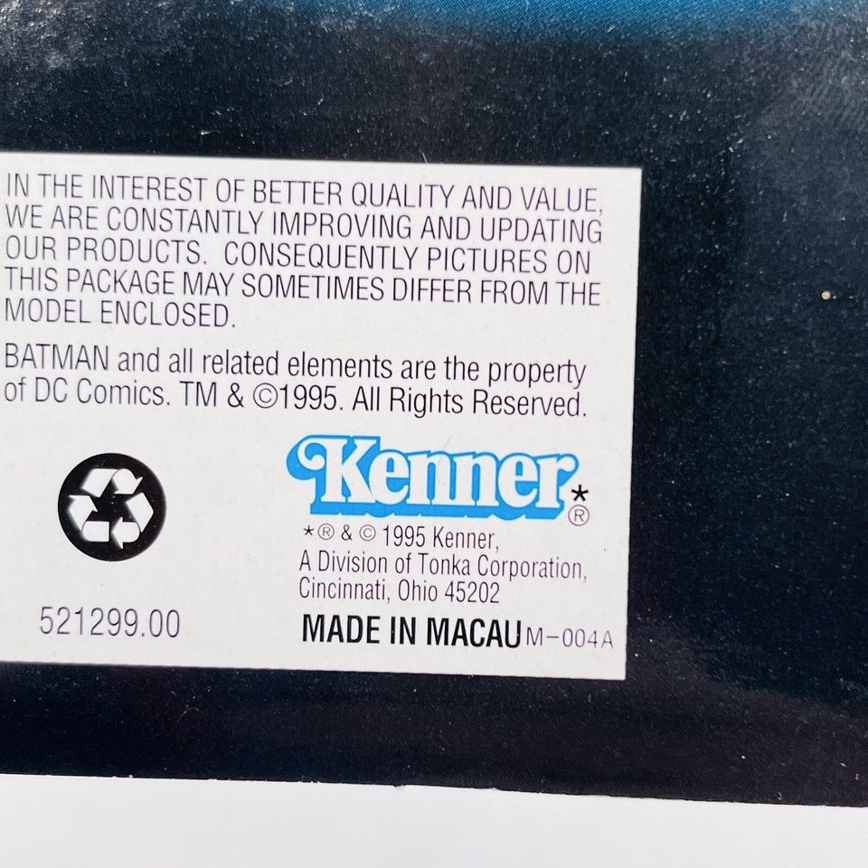 Batman Forever The Riddler Action Figure Trapping Brain-Drain Helmet ...