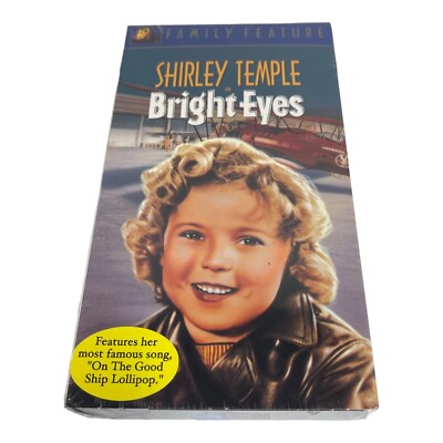 Bright Eyes w/ Shirley Temple VHS 2001 Colorized Version of Original ...