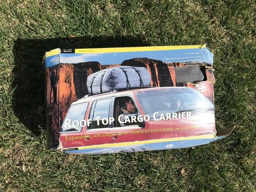 Gray Axius Roof Top Cargo Carrier 15 Cubic Foot | eBay