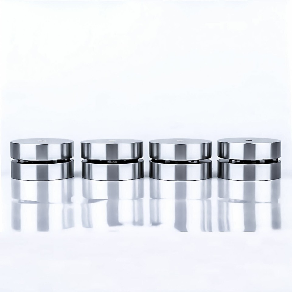 4Pcs Aluminum HiFi Speaker Turntable Isolation Stand Feet Base Pad ...