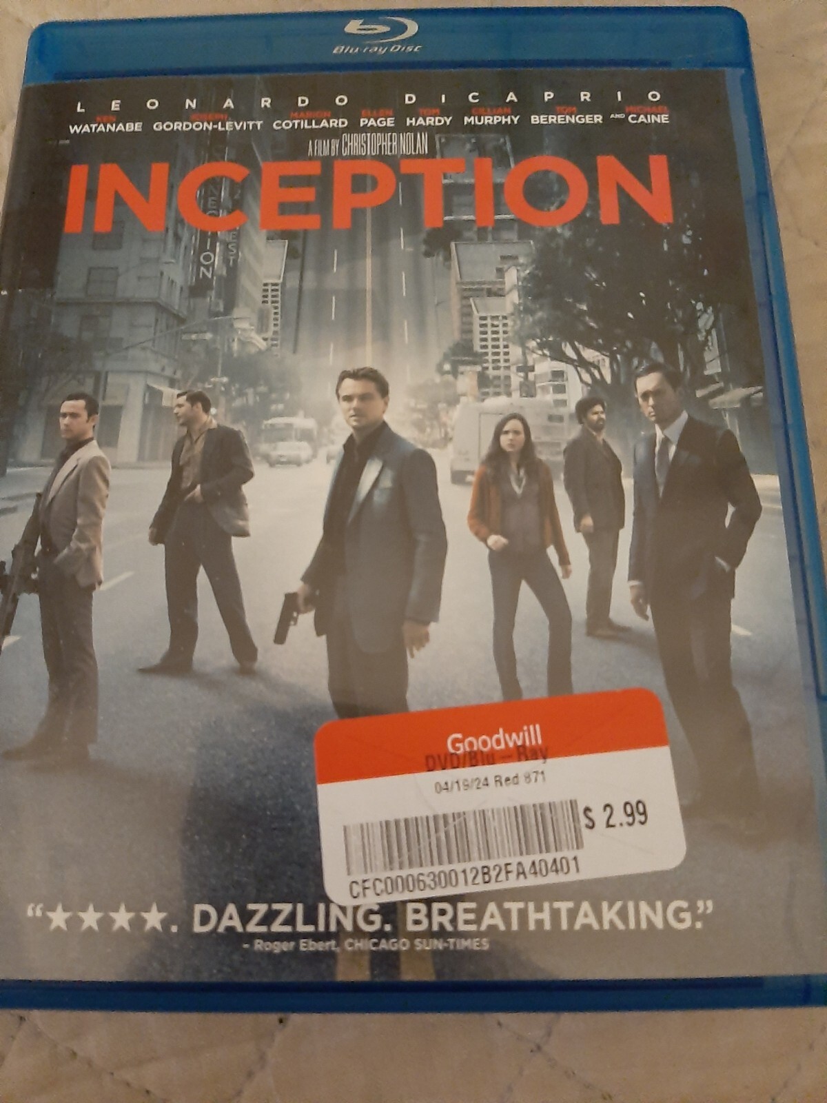 Inception (Blu ray 2010) DISC ONLY | eBay
