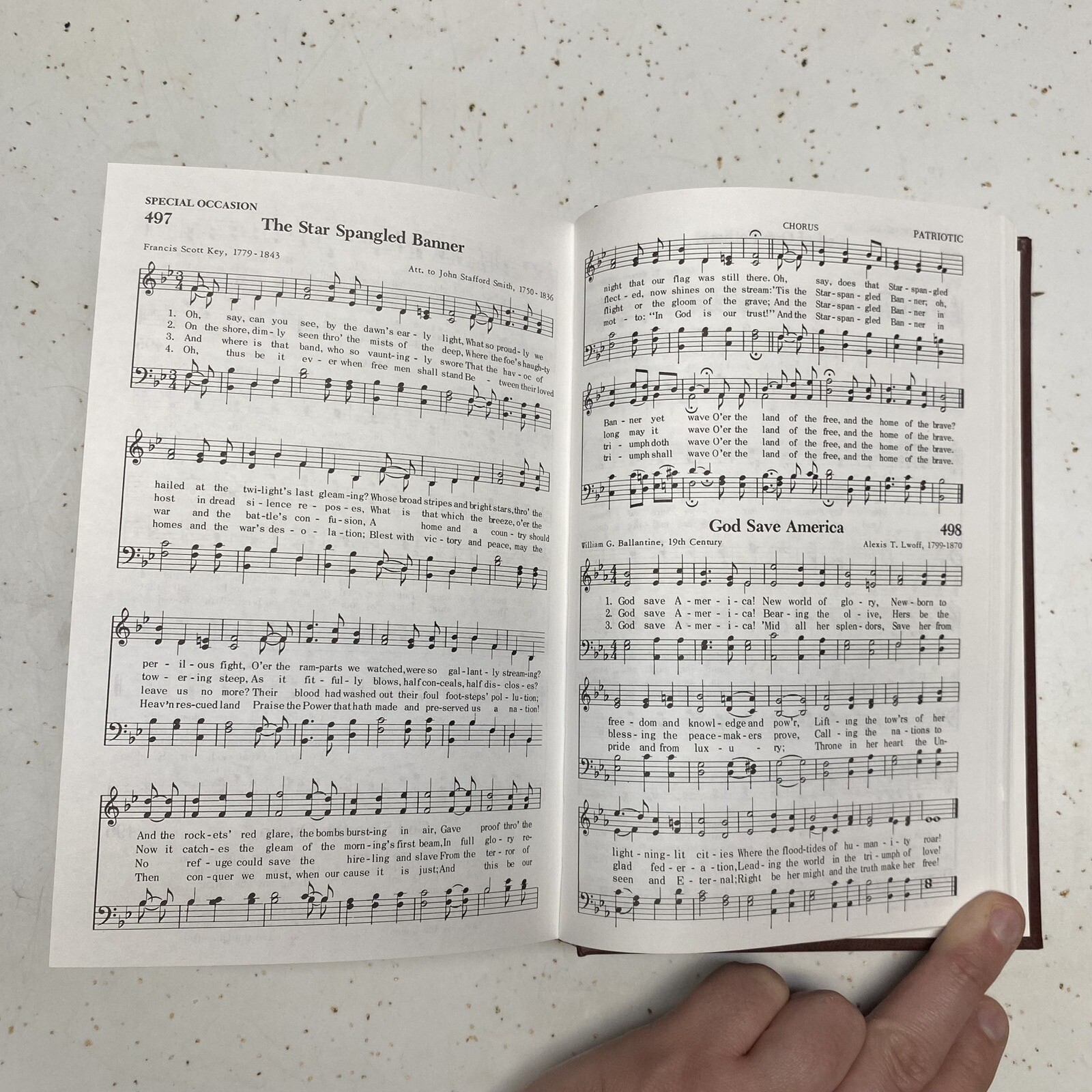 Vintage 1969 Church Songbook Hymns of Glorious Praise Hardcover Printed ...