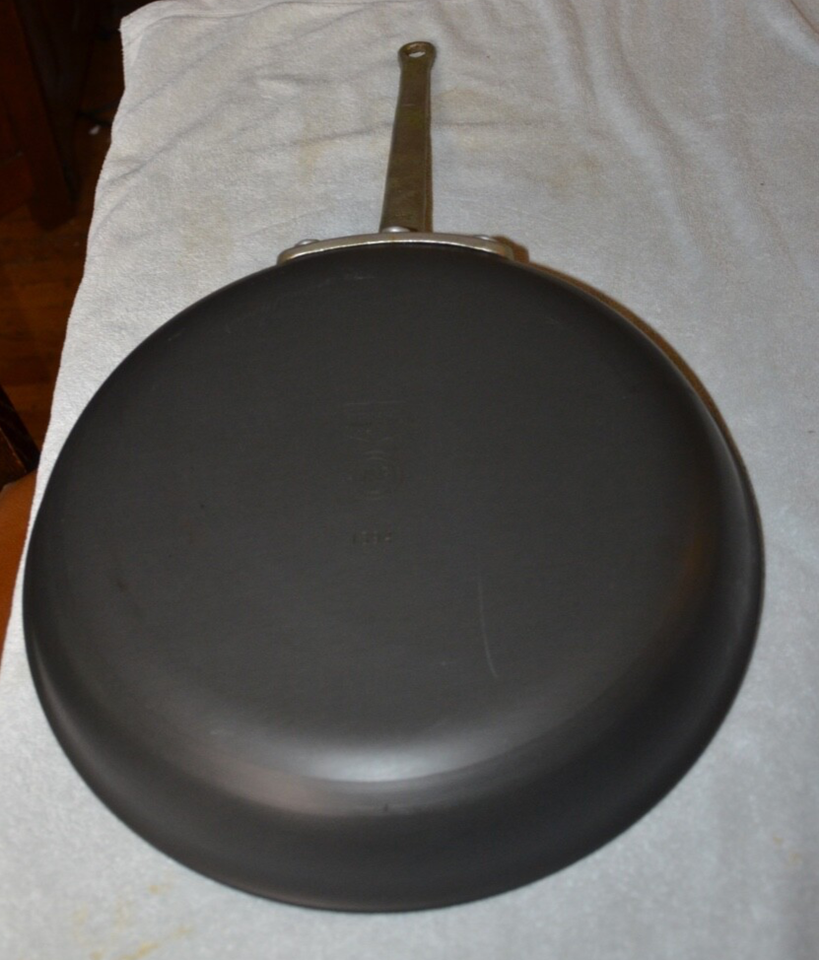 VTG Commercial Skillet 14" Anodized Aluminum Saute Fry Chefs Pan No Lid ...